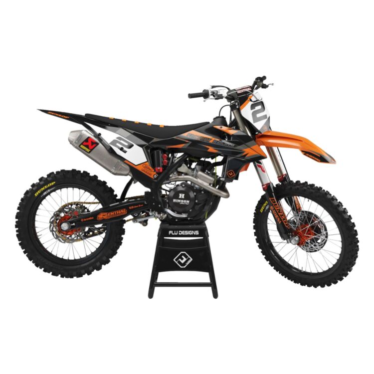 FLU Designs PTS 6 Graphics Kit KTM 125cc-450cc 2016-2018 - RevZilla