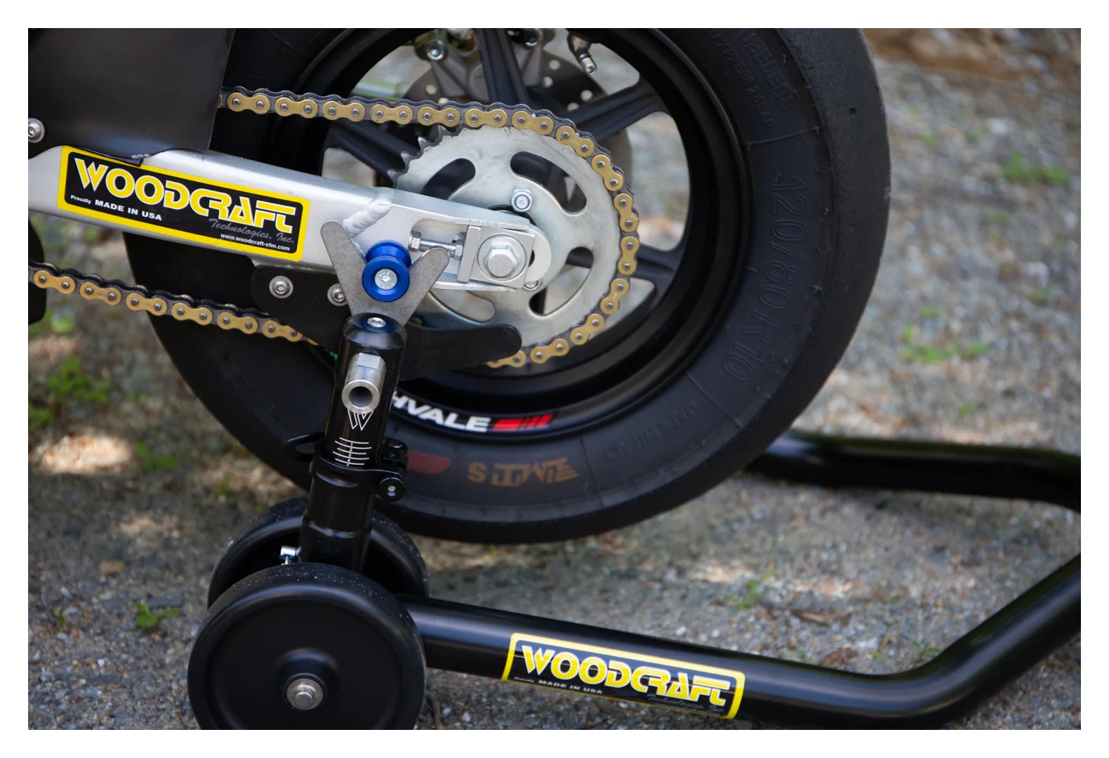 Woodcraft Rear Stand Ohvale / 12" Tire - RevZilla