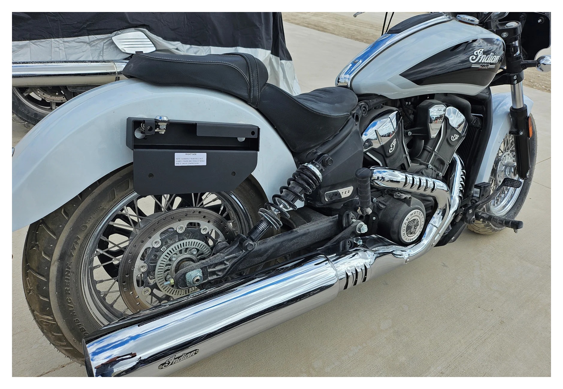 Leatherworks Quick Mounts Saddlebag Mounting System For Indian Scout ...