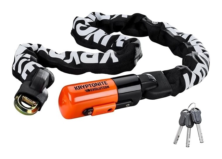 Kryptonite 1012 Evolution Series 4 Integrated Chain Lock - RevZilla