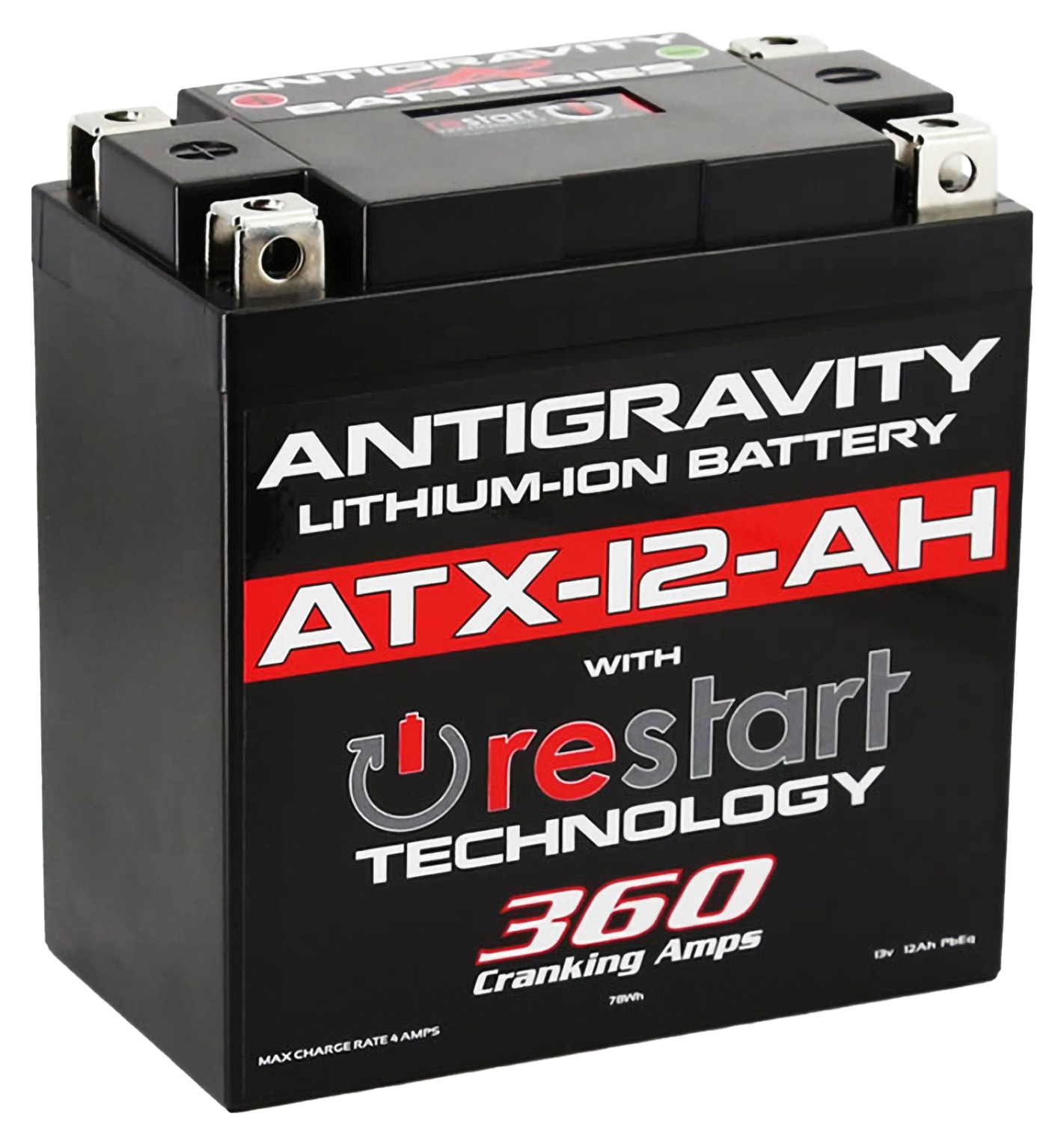 Antigravity ATX12-AH ReStart 360CA Lithium Ion Battery - RevZilla