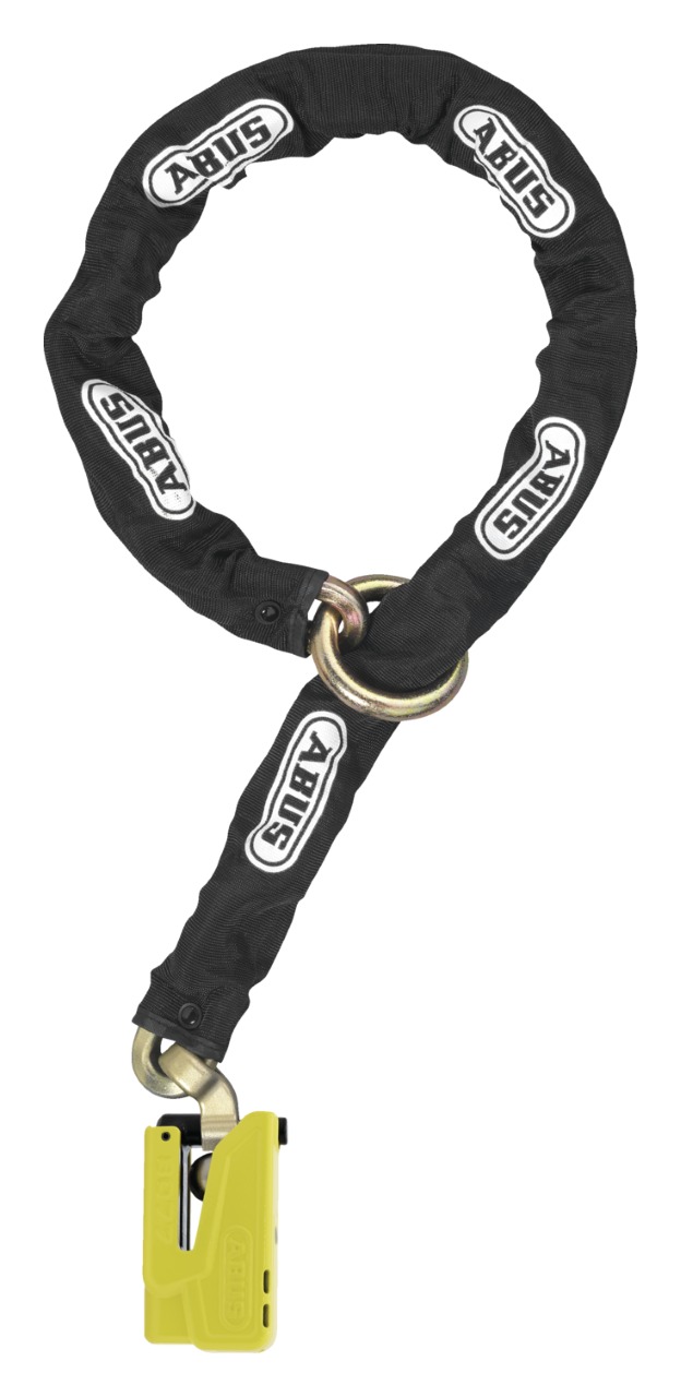 ABUS Granit 8077 2.0 Alarm Lock & 12KS/120 Loop Chain System - RevZilla