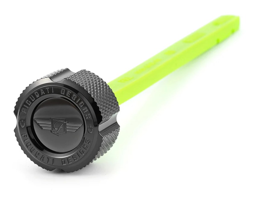 Figurati Designs Stainless Steel Knurled Magnetic Oil Dipstick For ...