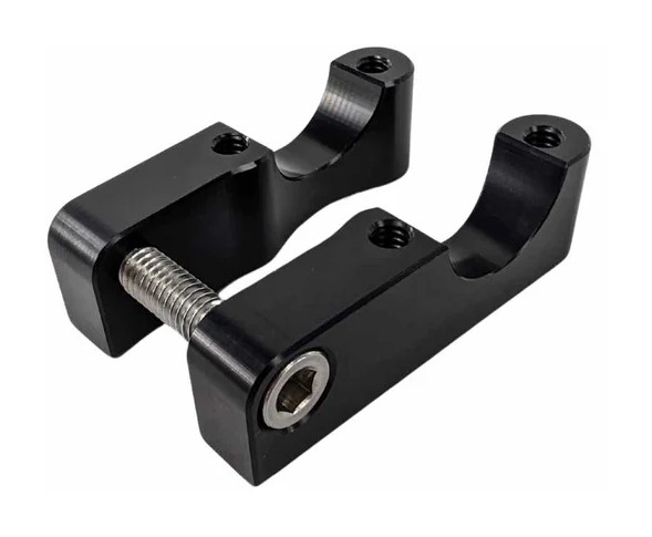 TC Bros Gauge Relocation Bracket For Pro Series Modular Risers - RevZilla