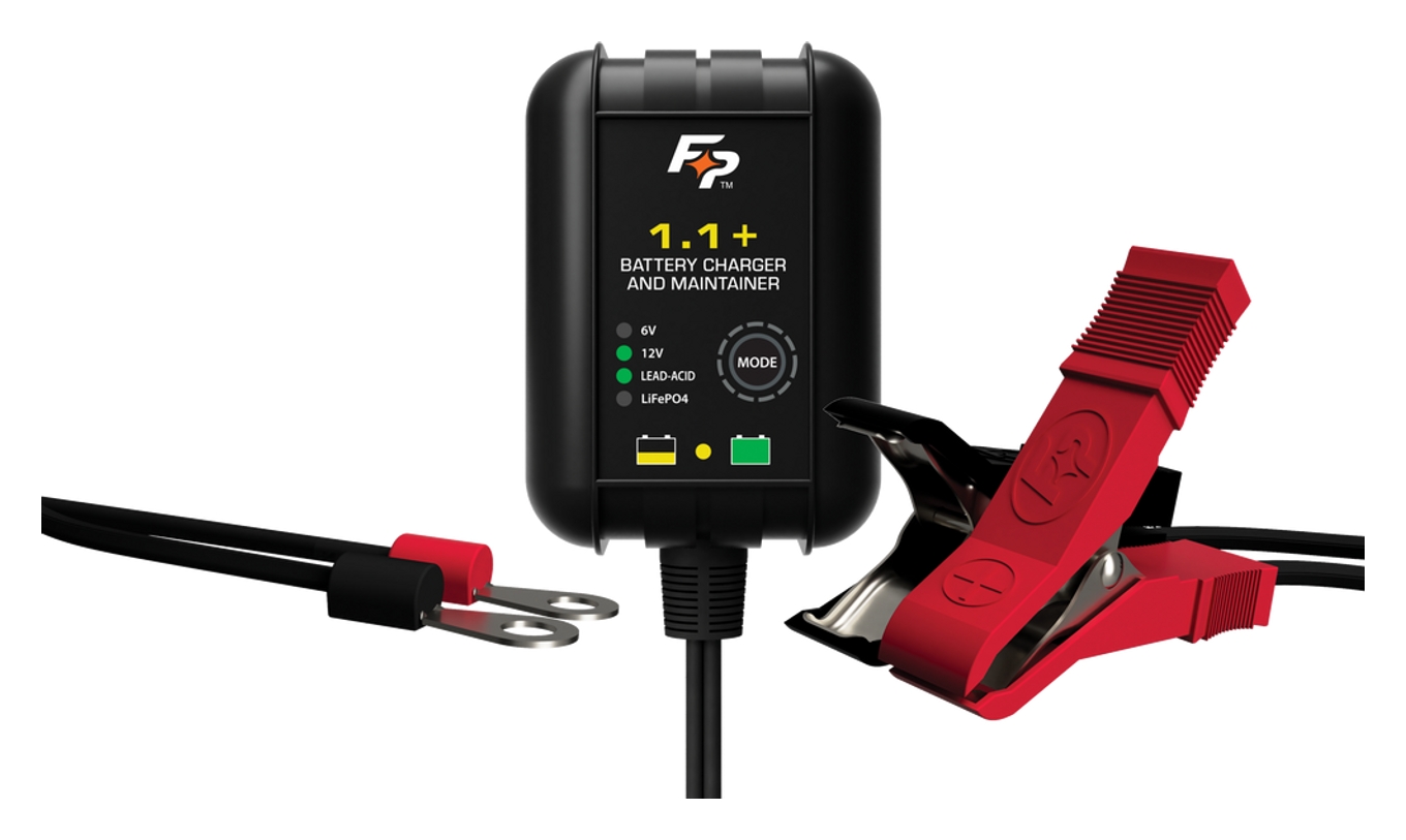 Fire Power 6V/12V 1.1A Wall Mount Battery Charger - RevZilla