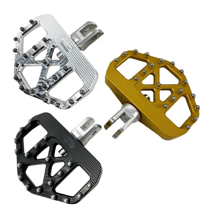 TC Bros Pro Series MX Rider Mini Floorboards For Harley Softail / Pan ...