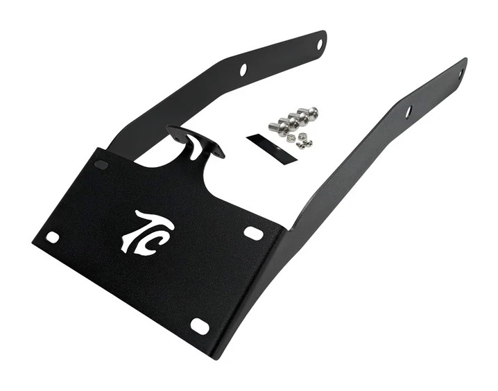 TC Bros License Plate Relocation Bracket For Harley Softail - RevZilla