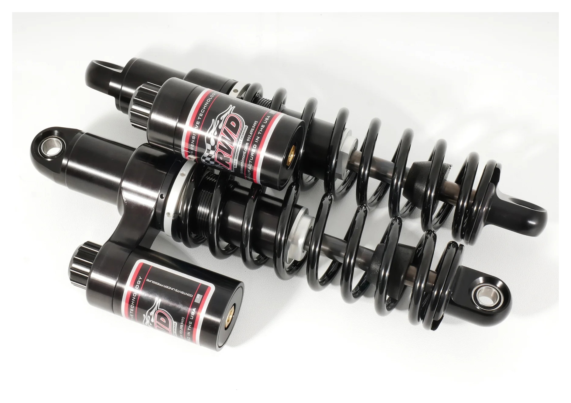 RWD V-Twin RS2 Shock Set For Harley Dyna 2006-2017 - RevZilla