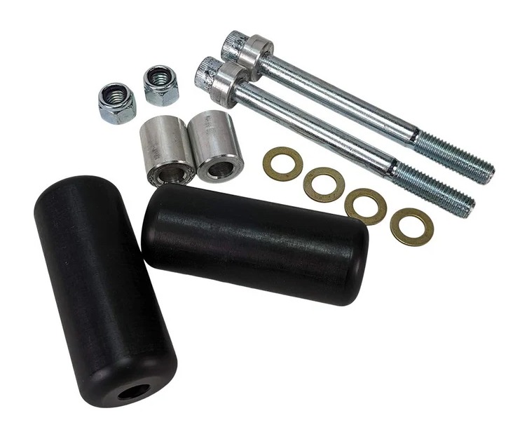 TC Bros Upper Shock Mount Delrin Crash Sliders For Harley Dyna 2006 ...