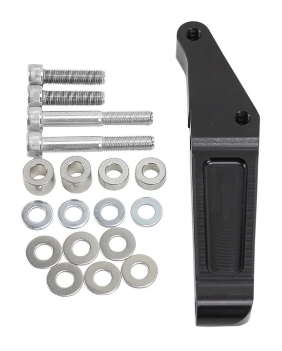 TC Bros 12.6" Front Radial Brake Bracket For Harley 2000-2017 - RevZilla