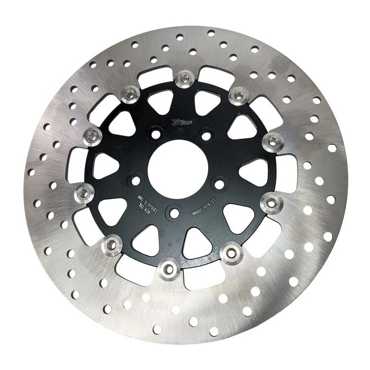 TC Bros 11.8" Front Floating Brake Rotor For Harley 2006-2026 - RevZilla