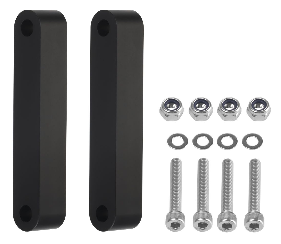 HogWorkz Front Fender Adapters For Harley FLHX / FLTRX 2023-2026 - RevZilla