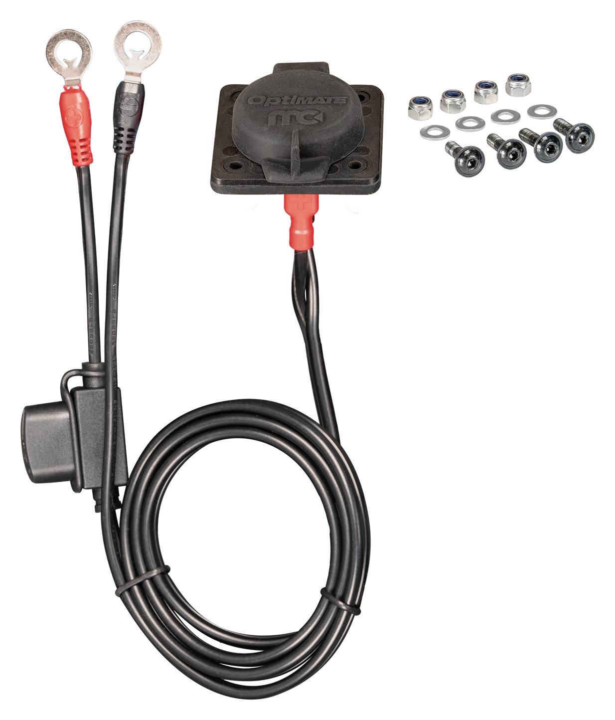 TecMate MagCode 12V Magnetic Port Panel Mount - RevZilla