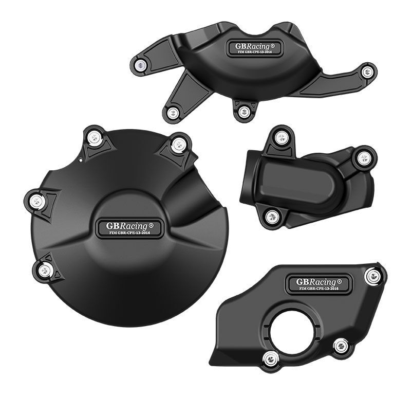 GB Racing Engine Cover Set Ducati Supersport 2016-2020 - RevZilla