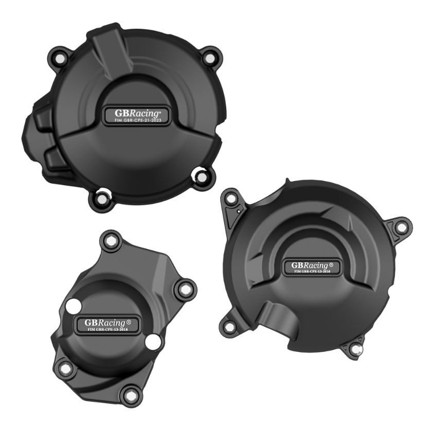 GB Racing Engine Cover Set Triumph Daytona 660 2024-2025 - RevZilla