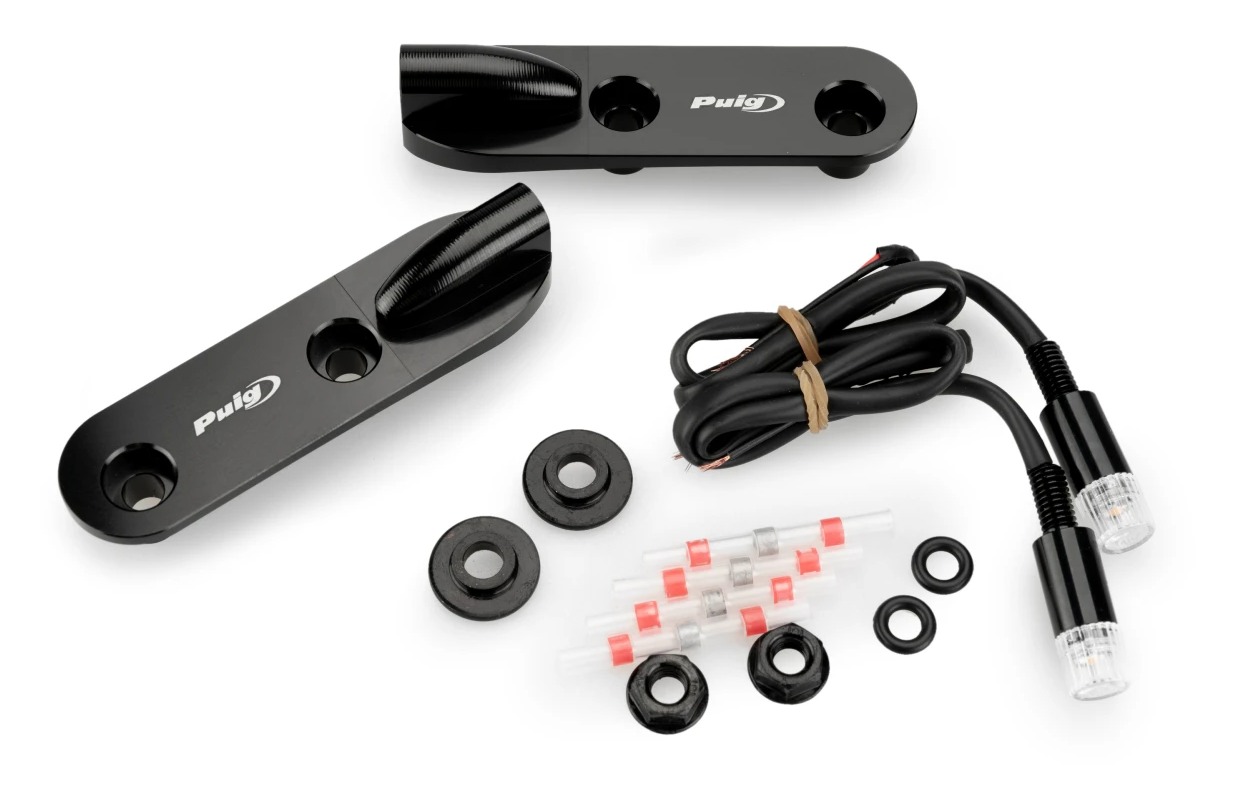 Puig Turn Signal Mirror Block Off Yamaha R6 / R7 / R1 / R1M 2015-2025 ...