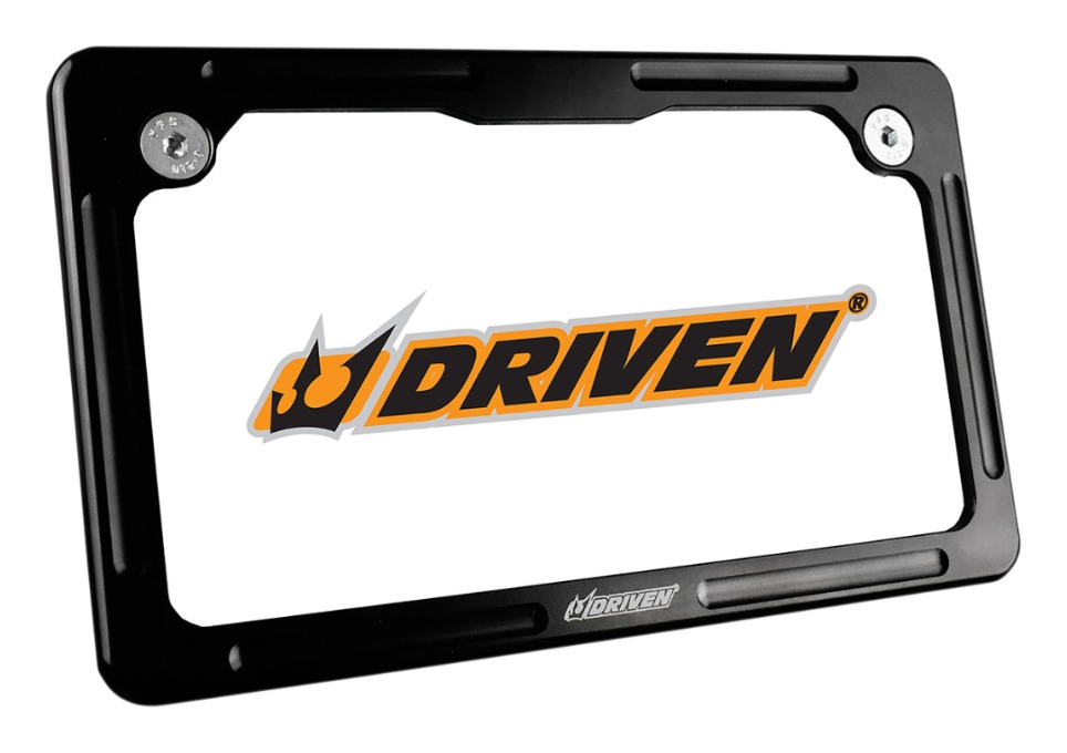 Driven Racing License Plate Frame - RevZilla