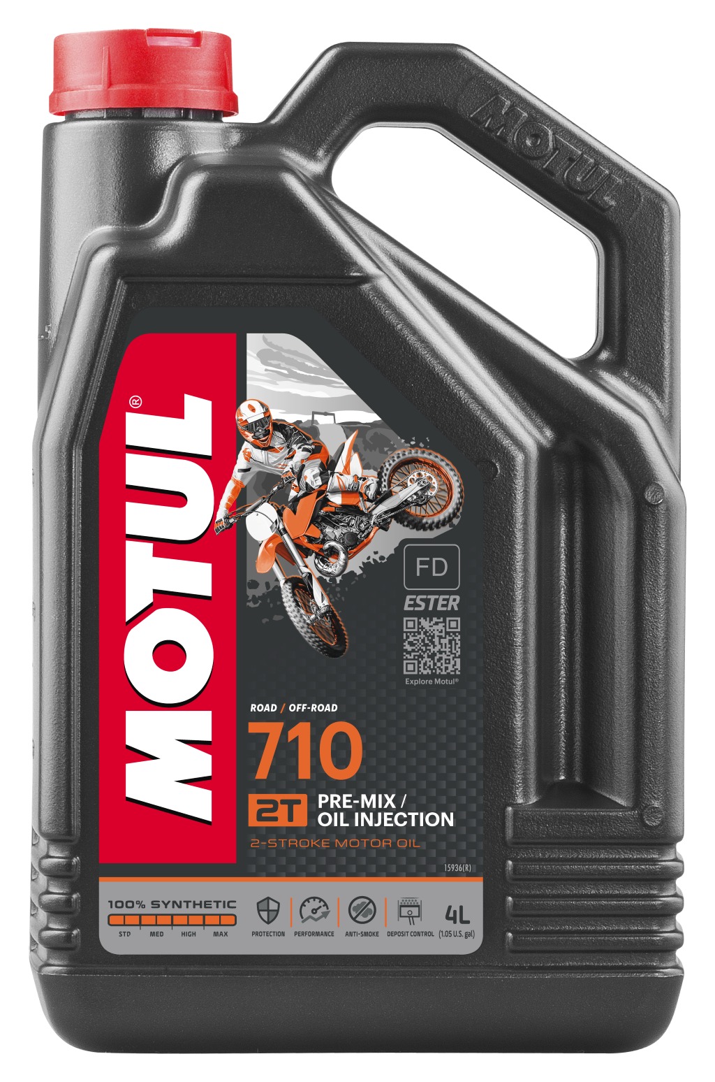 Motul 710 2T Two-Stroke Oil - 4 Liter - RevZilla