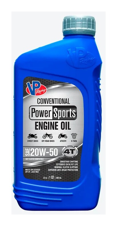 VP Racing Powersports Conventional Engine Oil - RevZilla