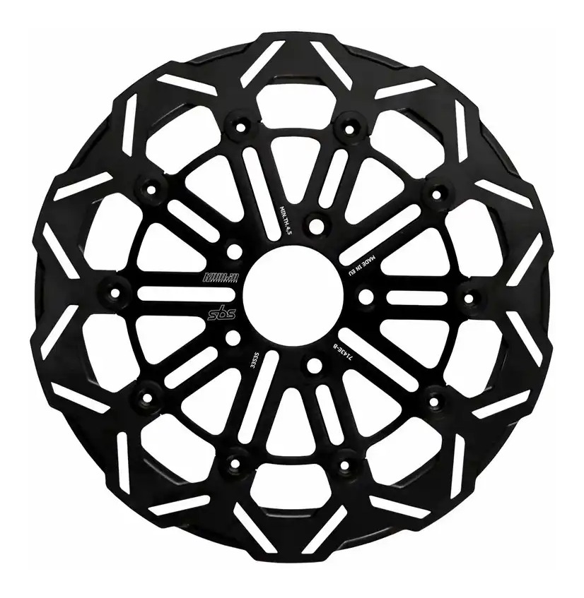 Kodlin USA By SBS 10-Spoke Front Rotor For Harley 2006-2025 - RevZilla