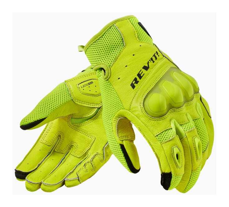 REV'IT! Ritmo Gloves - Hi-Viz Yellow/Black - RevZilla