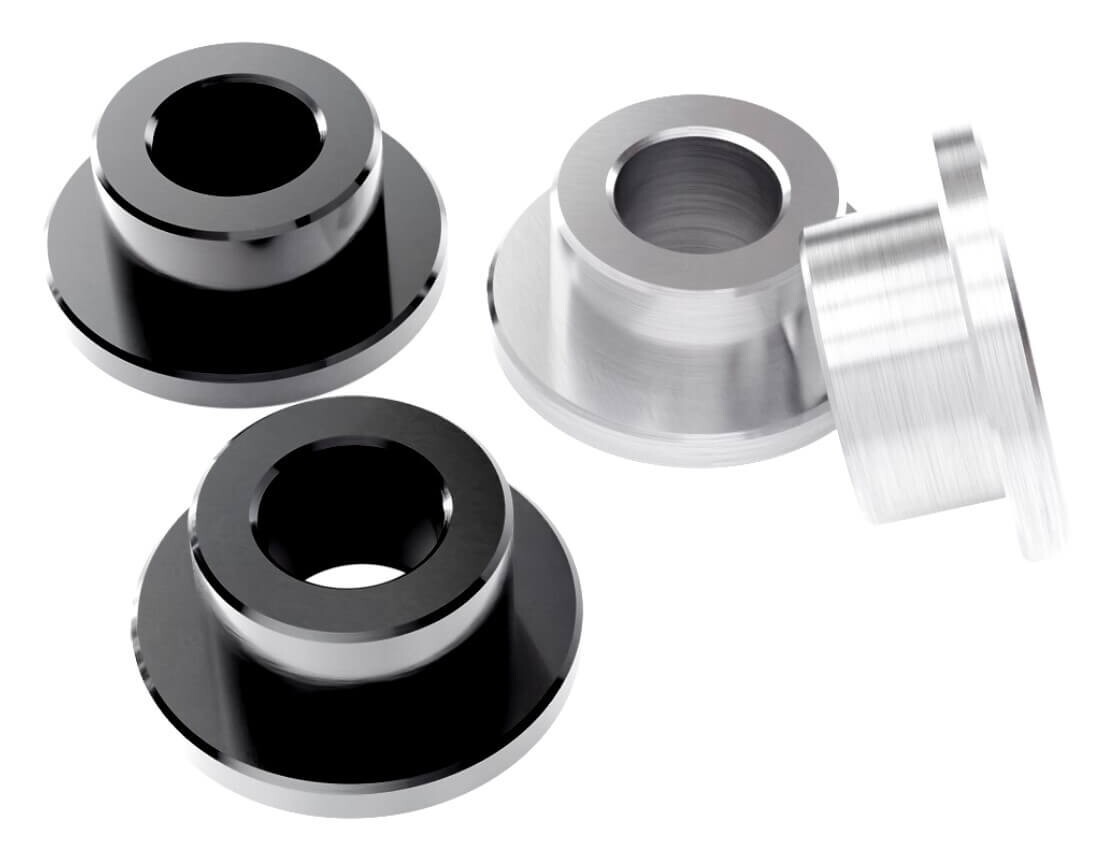 Kraus Solid Riser Bushing Set For Harley 1984-2017 - RevZilla
