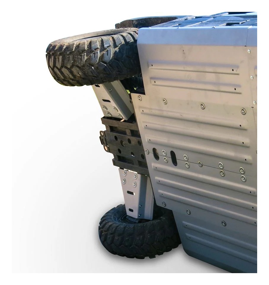 Rival Powersports Alloy Rear A Arm Guards Kawasaki Mule PRO DX / DXT ...