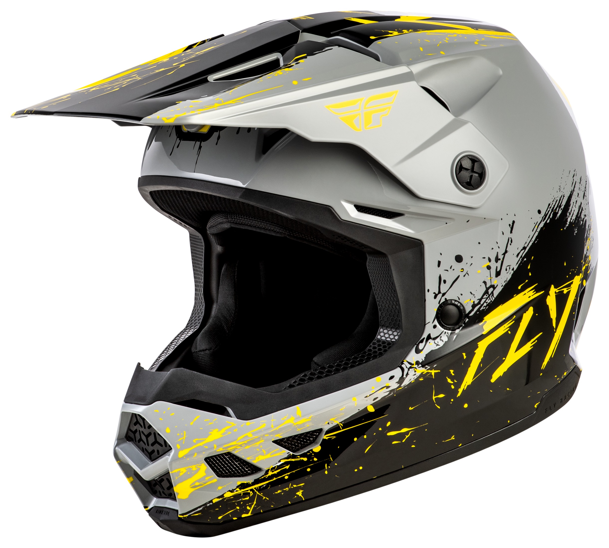 Fly Racing Youth Kinetic Drip Helmet - RevZilla