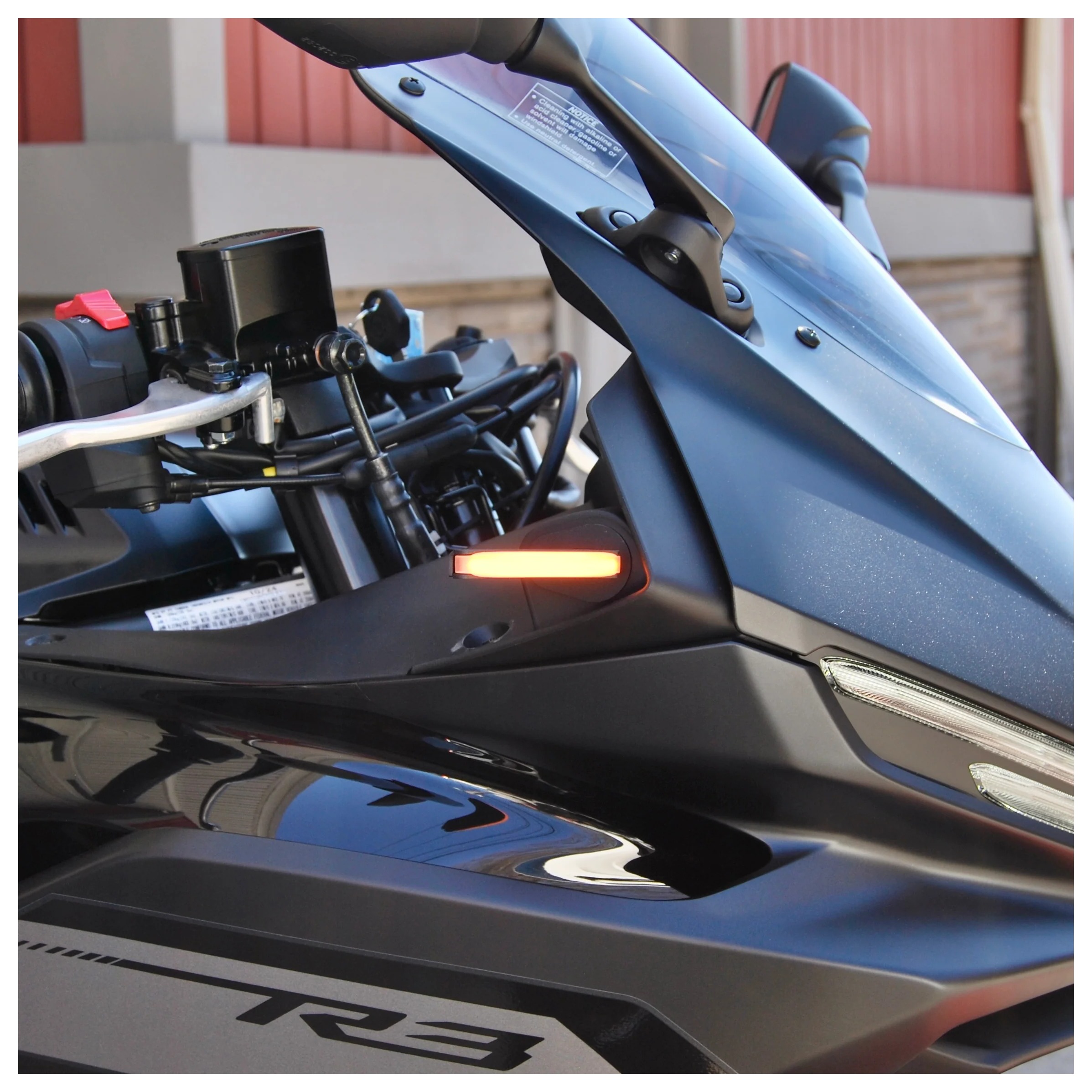 New Rage Cycles LED Front Turn Signals Yamaha R3 2025 - RevZilla