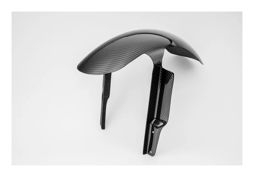 SlyFox Performance Carbon Fiber Front Fender For Harley FXLR/S/ST / FLSB 2018-2026 - RevZilla