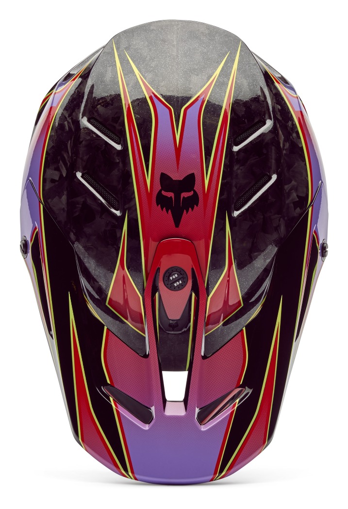 Fox Racing V3 RS Canvas Helmet Visor - RevZilla