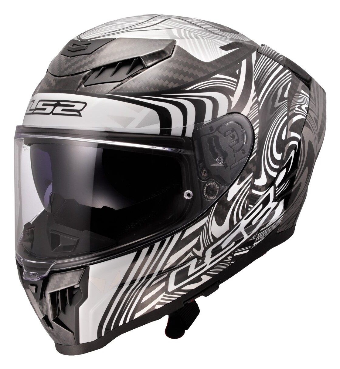 LS2 Dragon Carbon Enthum Helmet - RevZilla