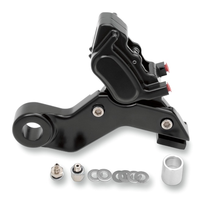 GMA M Style Rear Brake Calipers For Harley Touring 2000-2007 - RevZilla