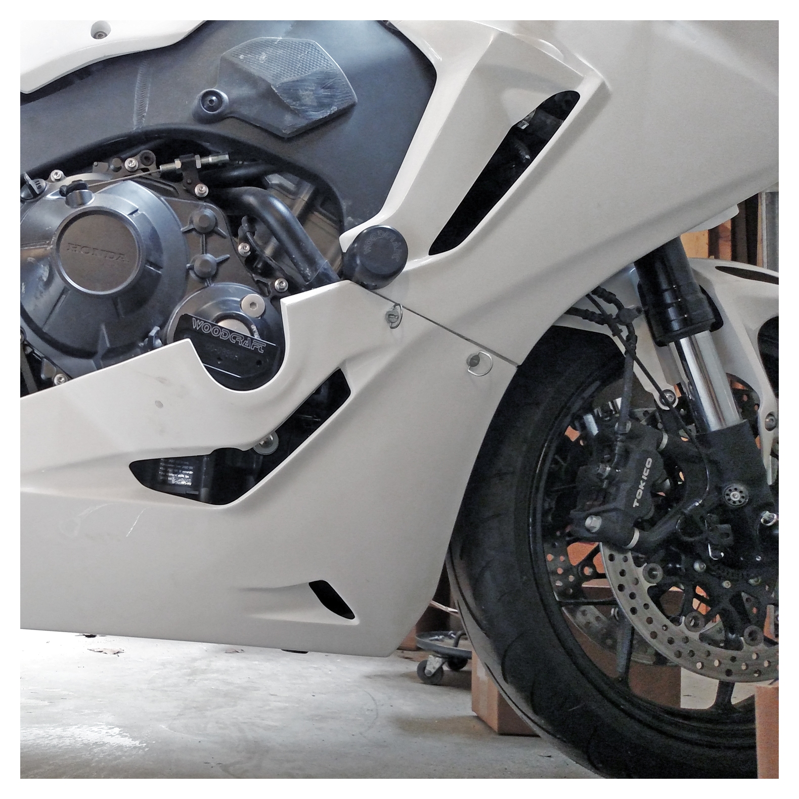 Woodcraft Frame Slider Kit Honda CBR1000RR 2017-2026 - RevZilla