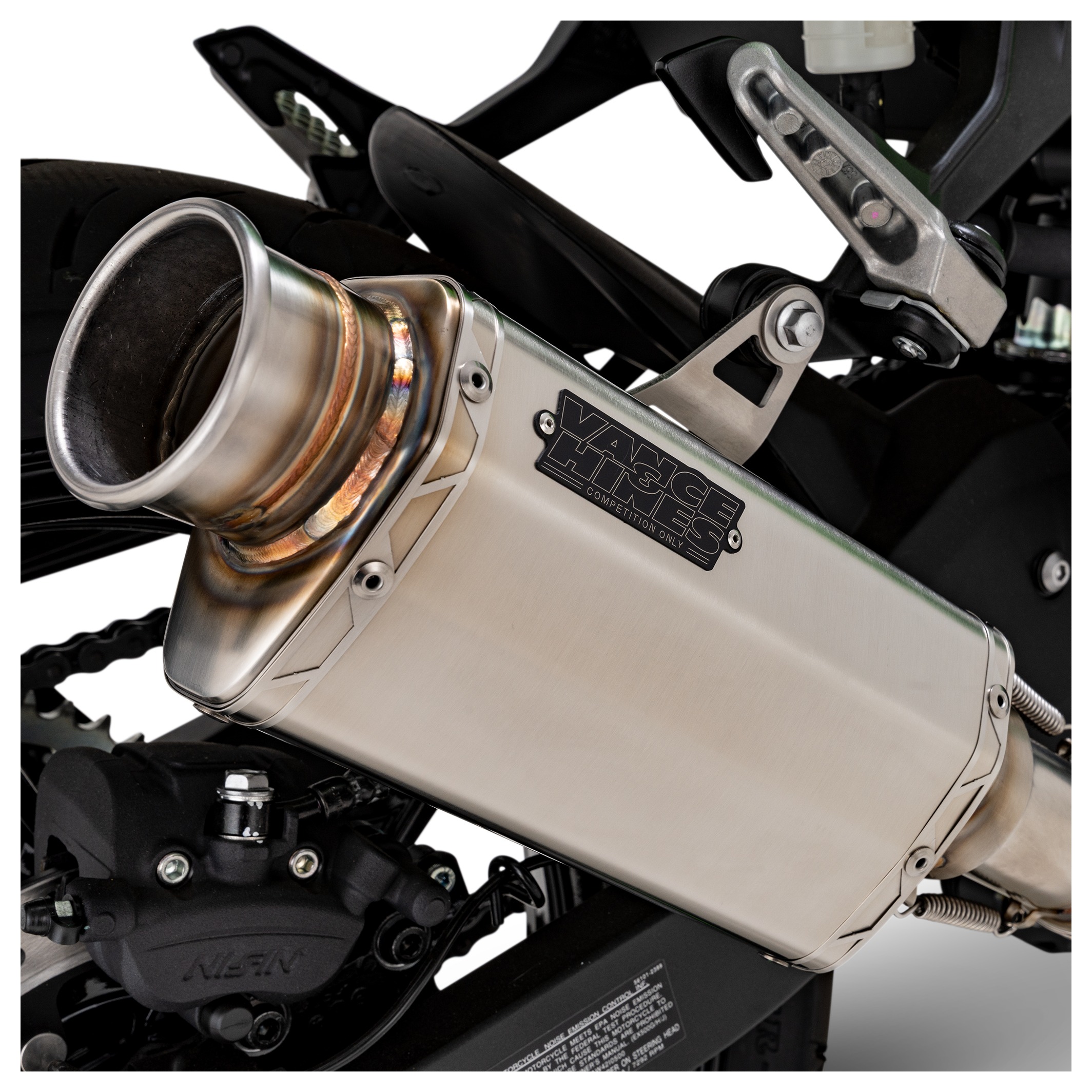 Vance & Hines VS-6 Slip-On Kawasaki Ninja 500 / Z500 2024-2025 - RevZilla