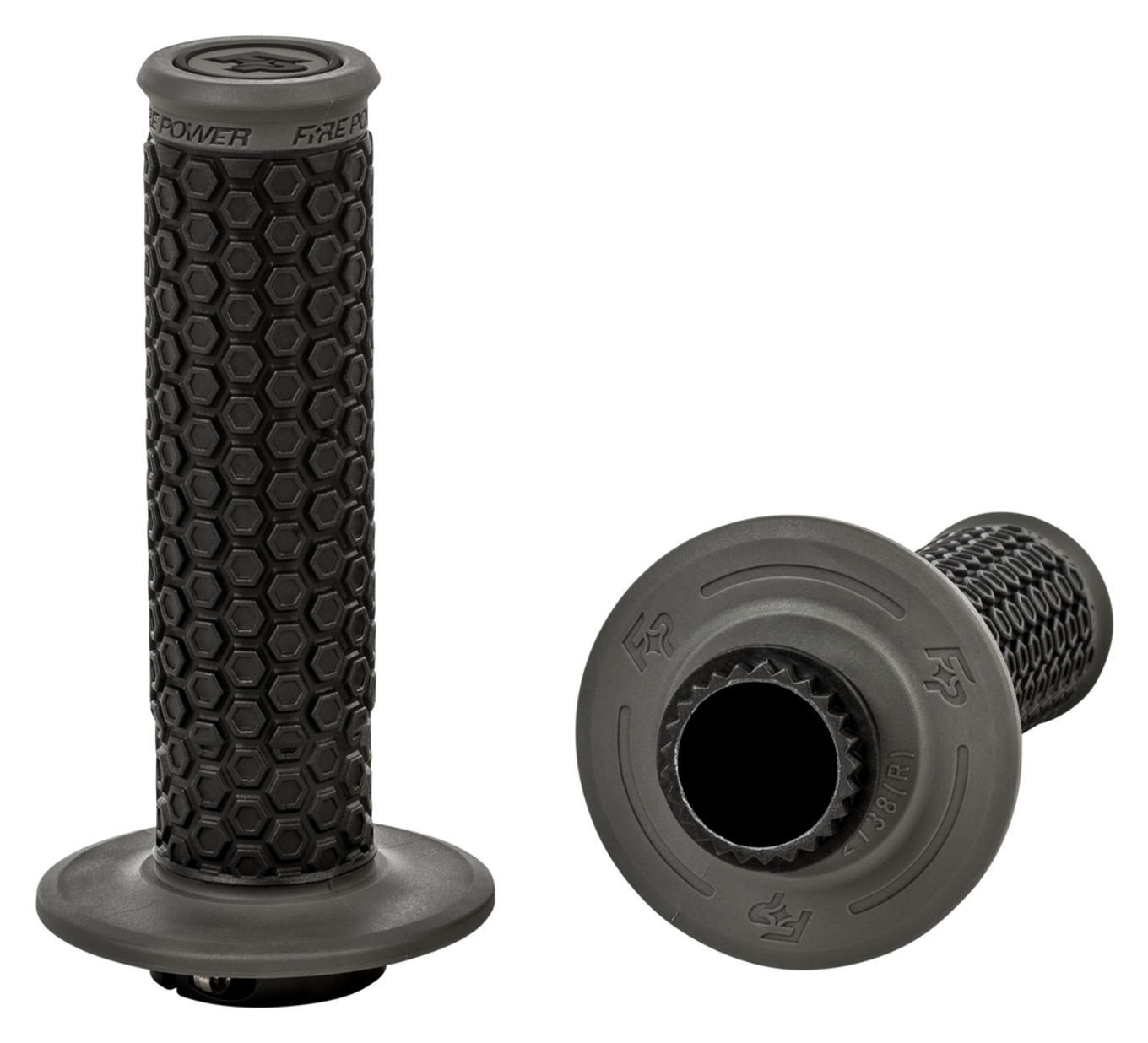 Fire Power Pilot MX Lock-On Grips - RevZilla