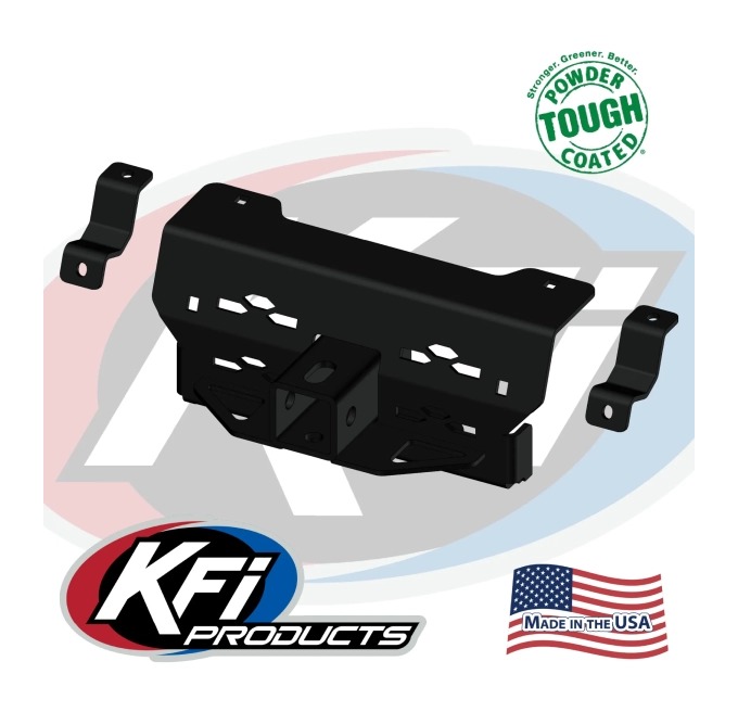 KFI Front Upper 2" Hitch Receiver Polaris Ranger XP 1000 2025-2026 ...