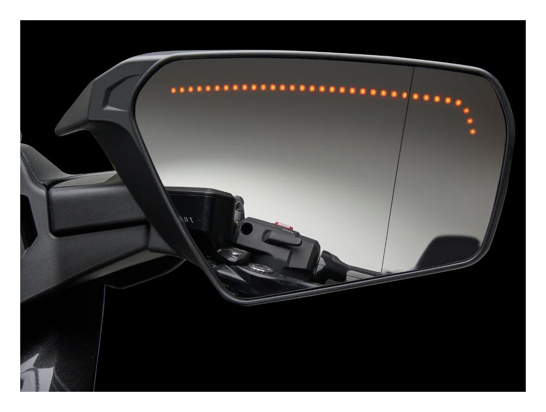 Goldstrike Panovista Extended Mirrors With Turn Signals Honda Gold Wing ...