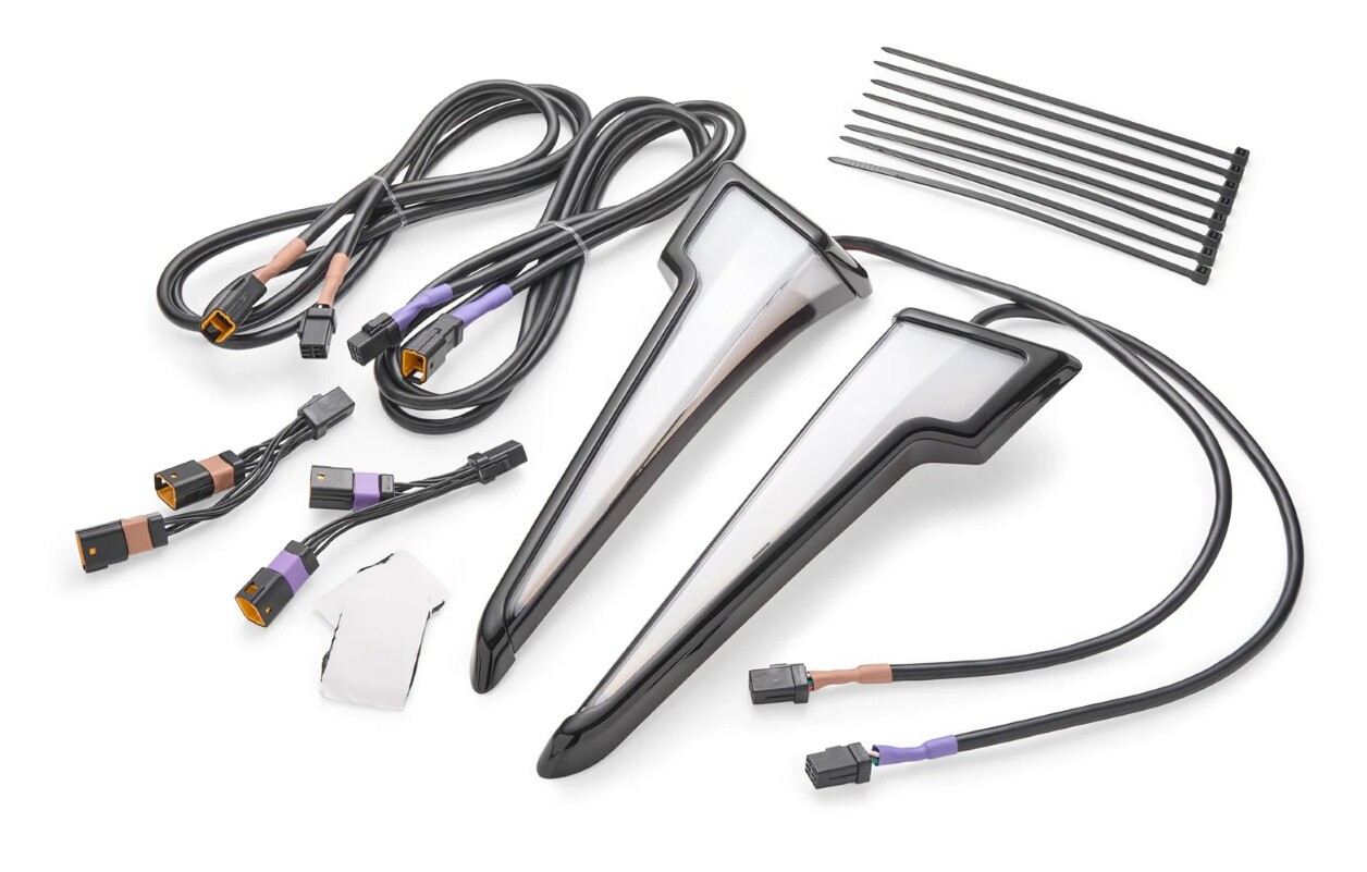 Ciro Quill LED Fairing Lights For Harley Street Glide 2023-2026 - RevZilla