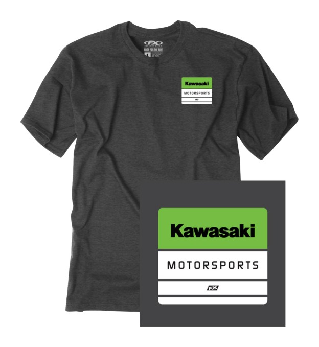 Factory Effex Kawasaki Phase T-Shirt - RevZilla