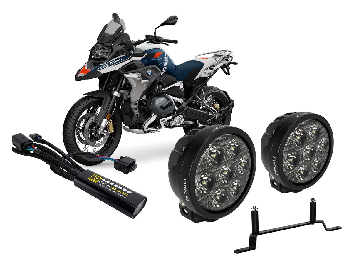 Denali D7 CANsmart Lighting Bundle BMW R1250GS 2019-2024 - RevZilla