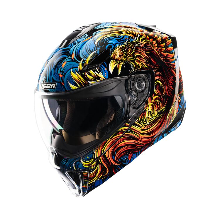 Icon Threshold Burn Birdie Burn Helmet - RevZilla