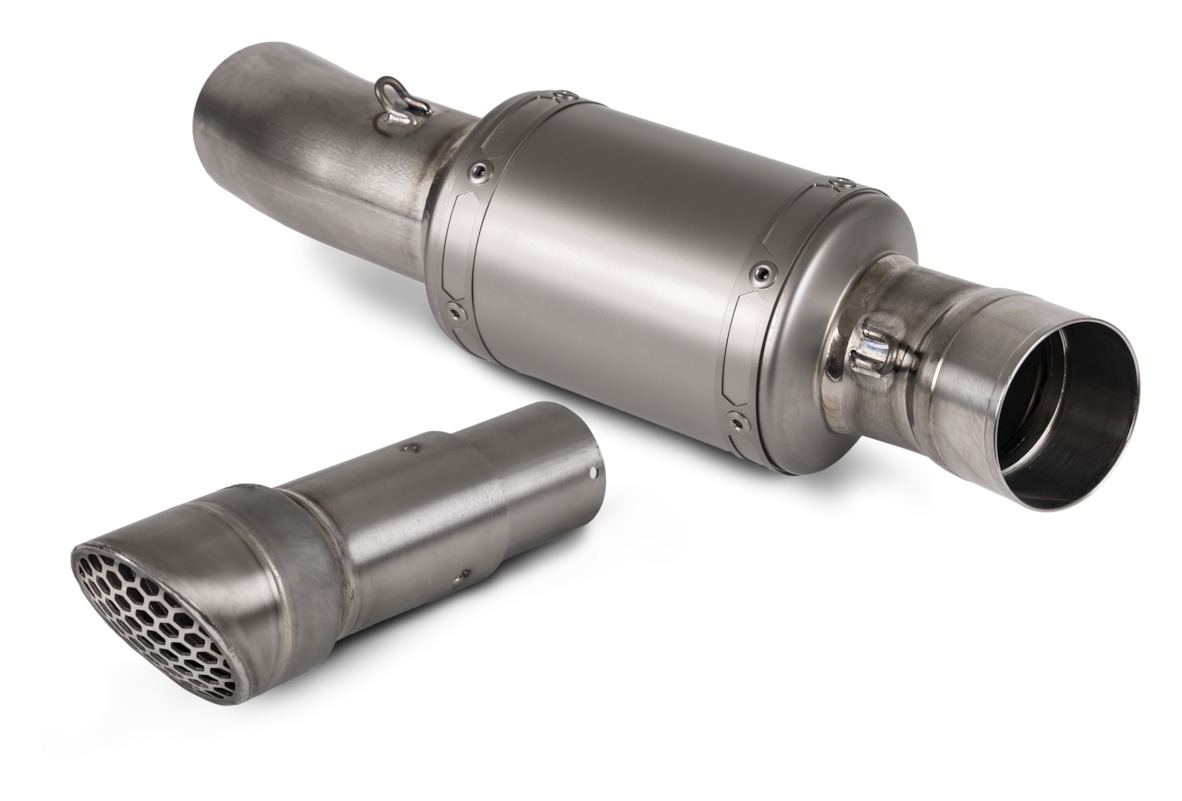 Akrapovic Track Day Link Pipe Aprilia RSV4 / Tuono V4 2025-2026 - RevZilla